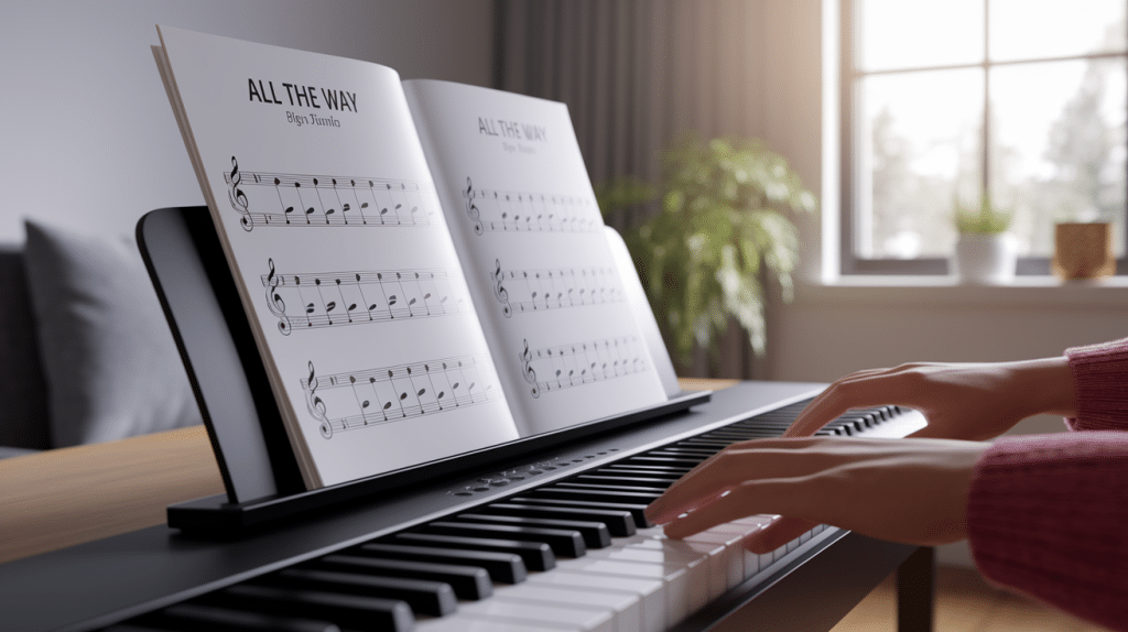 BigXthaPlug 'All The Way' Sheet Music – Easy Piano & Guitar PDF